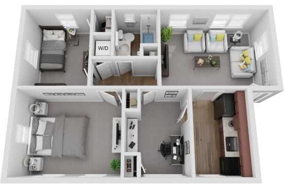 1 & 2 Bedroom Apartments in Catonsville, MD | Mount Ridge