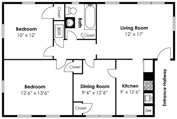 1 & 2 Bedroom Apartments in Catonsville, MD | Mount Ridge