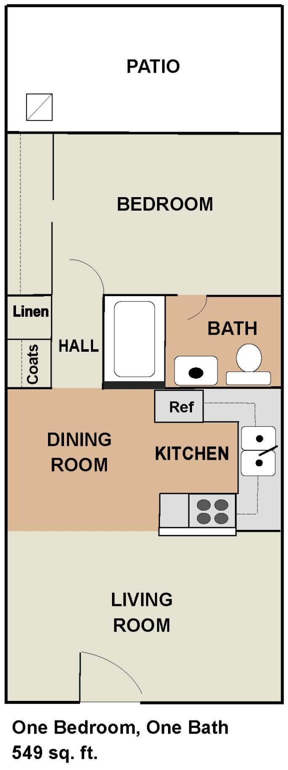 Floor Plans of Regency Court Apartments in Monrovia, CA