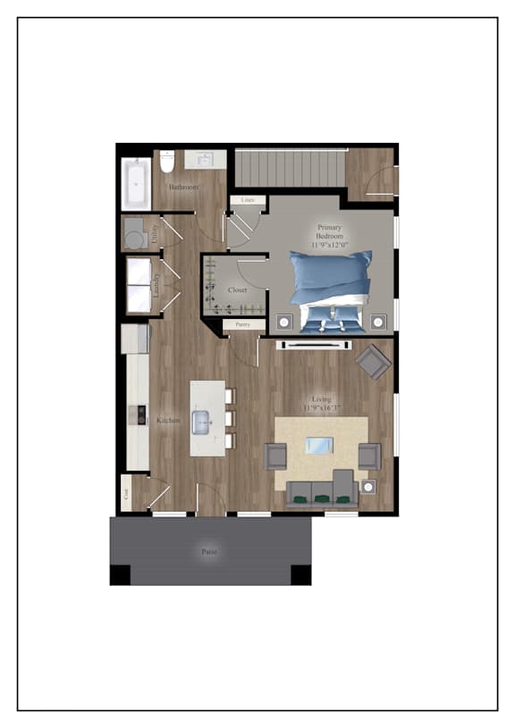 1 & 2 Bedroom Apartments in Mason, OH | Pimlico Pointe