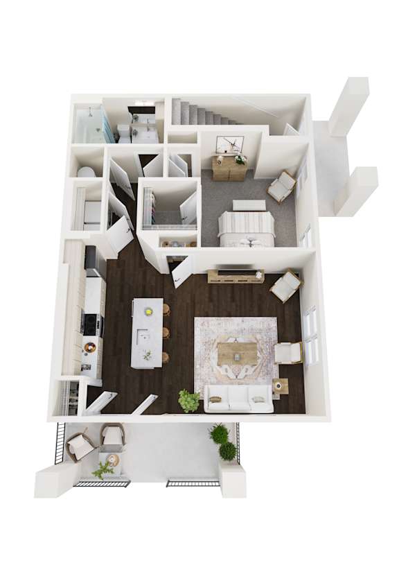 1 & 2 Bedroom Apartments in Mason, OH | Pimlico Pointe