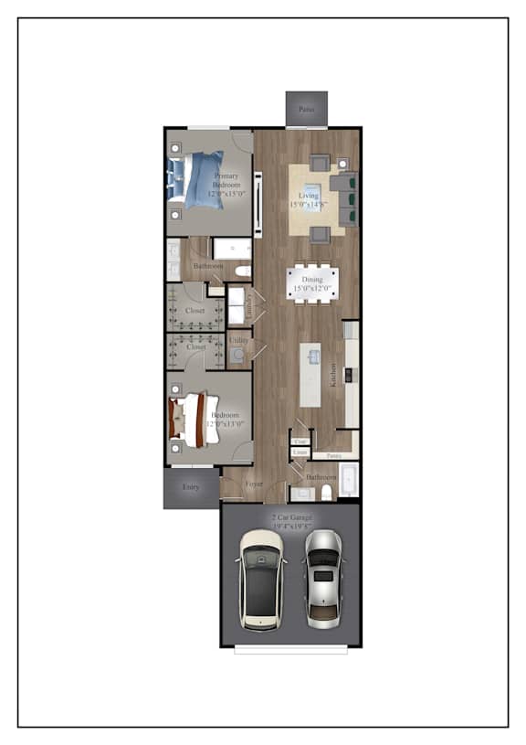 1 & 2 Bedroom Apartments in Mason, OH | Pimlico Pointe