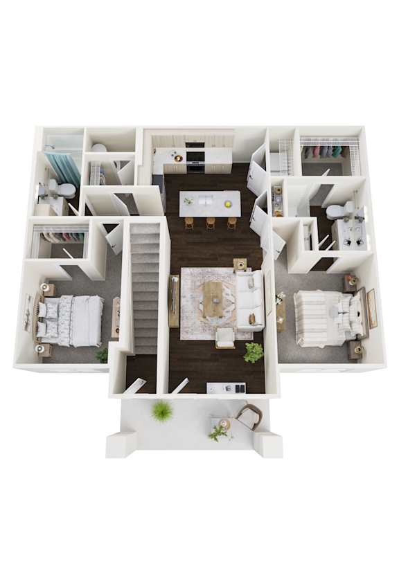 1 & 2 Bedroom Apartments in Mason, OH | Pimlico Pointe