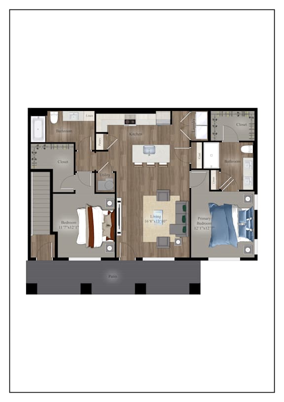 1 & 2 Bedroom Apartments in Mason, OH | Pimlico Pointe