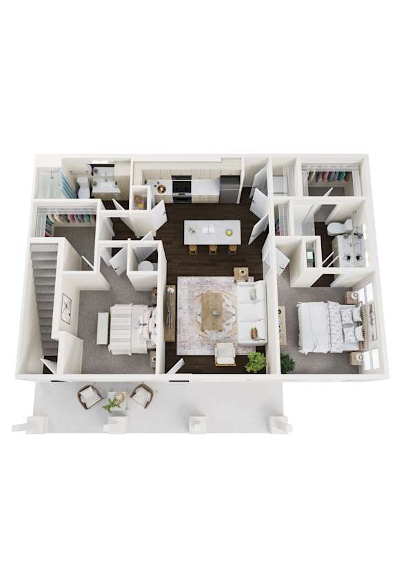 1 & 2 Bedroom Apartments in Mason, OH | Pimlico Pointe