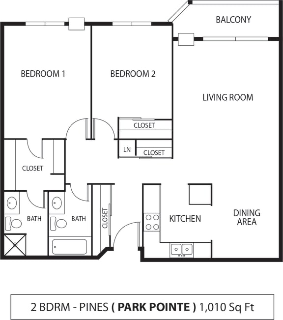 1, 2 & 3-Bedroom Apartments in St. Louis Park, MN | Park Pointe