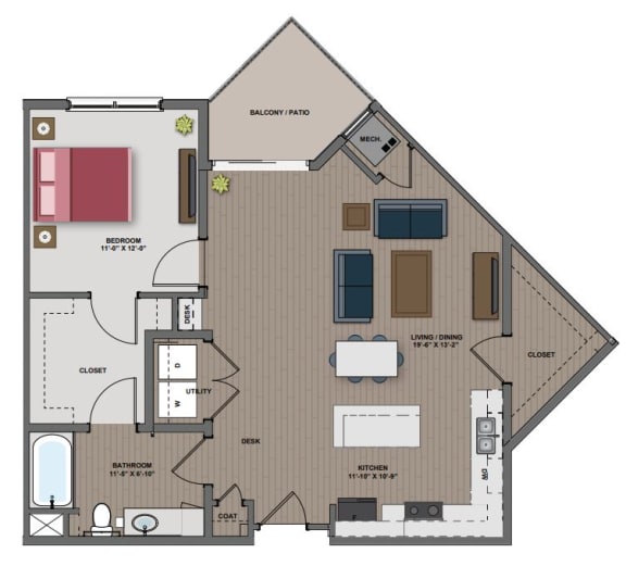 1, 2 & 3 Bedroom Apartments in Maple Grove, MN | The Edison at Maple Grove
