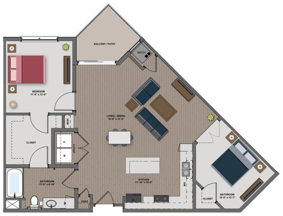 1, 2 & 3 Bedroom Apartments in Maple Grove, MN | The Edison at Maple Grove