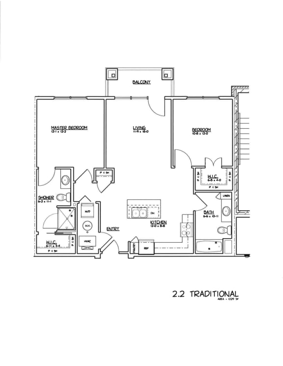 Floor Plans of Howard Commons and Howard Lofts in Howard, WI