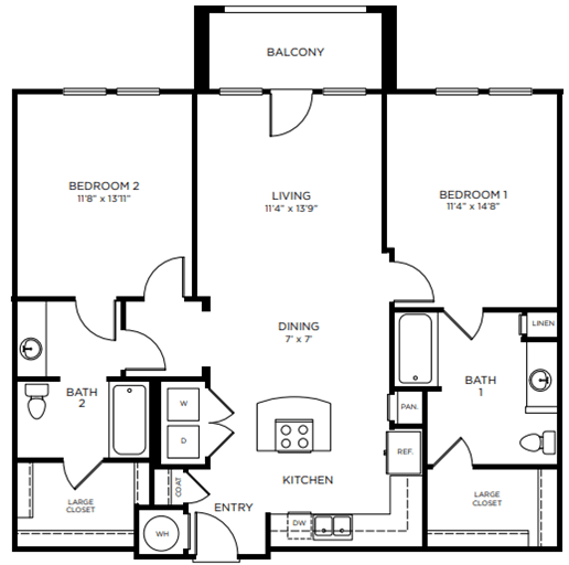 Studio, 1 & 2-Bedroom Apartments in RiNo Denver | Waterford RiNo