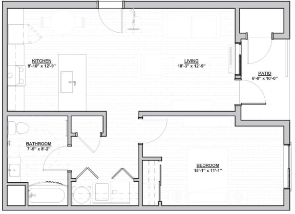 Floor Plans of Outpost 44 in Bend, OR
