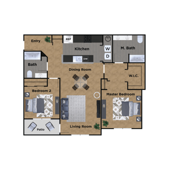 Floor Plans of Pioneer Meadows in Moses Lake, WA