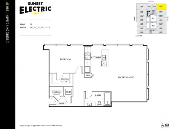 Floor Plans of Sunset Electric in Seattle, WA