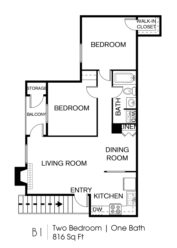 Floor Plans of The Celine in Fort Worth, TX