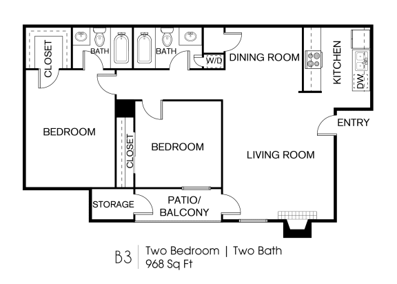 Floor Plans of The Celine in Fort Worth, TX