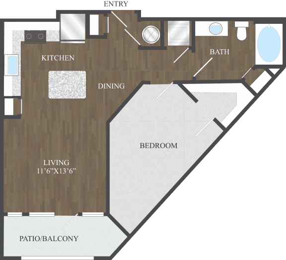 Our Apartment Floor Plans | Aspire at 610 - Houston, TX