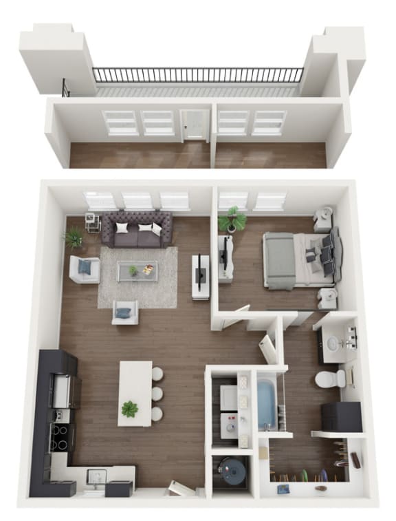 Floor Plans of Premiere Lofts at Trilith - Luxury Apartments in ...