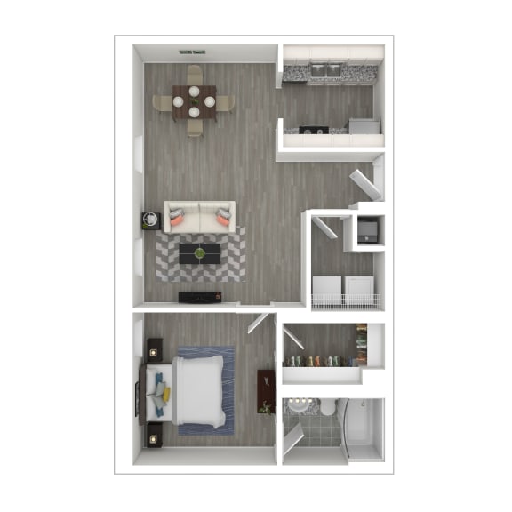 Floor Plans of Gayoso House at Peabody Place | Apartments in Memphis, TN