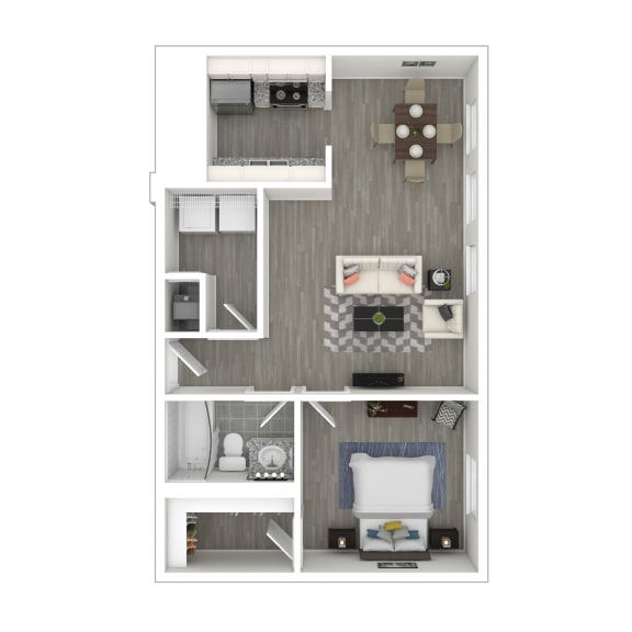 Floor Plans of Gayoso House at Peabody Place | Apartments in Memphis, TN