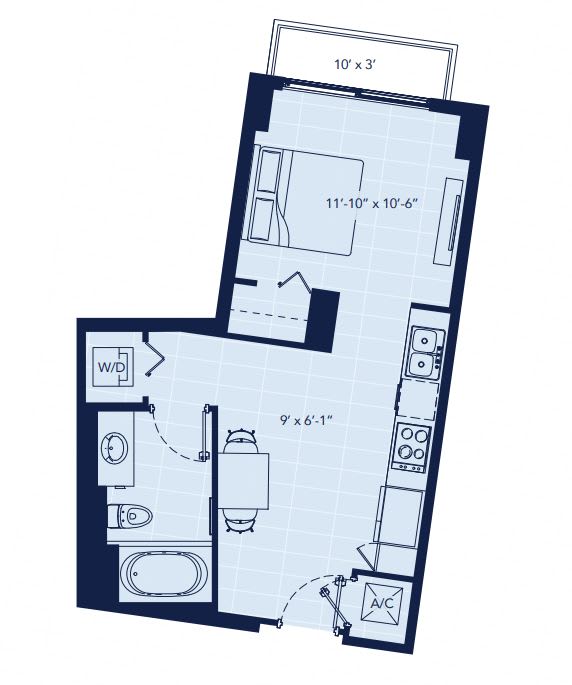 Studio, 1, 2 & 3 Bedroom Apartments in Fort Lauderdale | Regatta at New ...