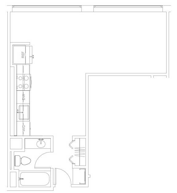 Floor Plans of West 7th Apartments in Tulsa, OK