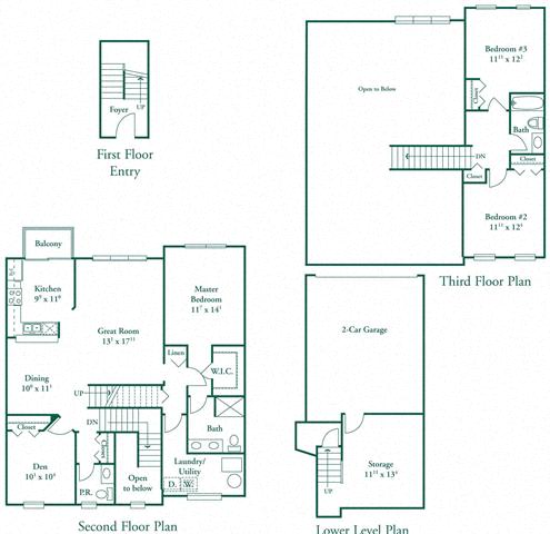 1, 2, 3 & 4 Bedroom Apartments in Novi, MI | Mainstreet Village