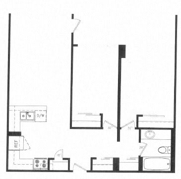 Floor Plans of Main Square in Toronto, ON