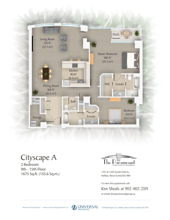 Floor Plans of The Paramount in Halifax, NS
