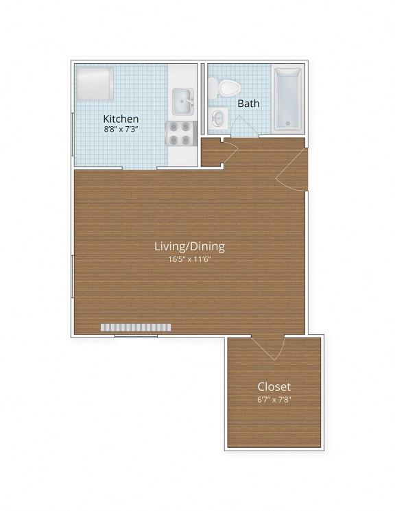 Washington, DC Studio, 1 & 2-Bedroom Apartments | Chalfonte