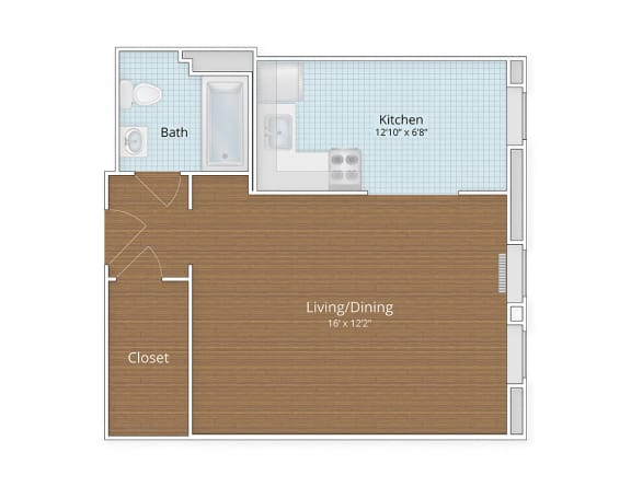 Washington, DC Studio, 1 & 2-Bedroom Apartments | Chalfonte