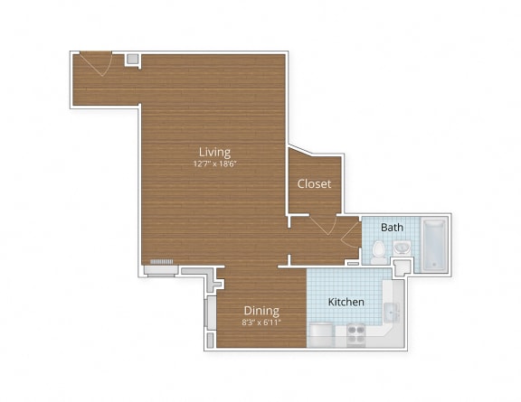 Washington, DC Studio, 1 & 2-Bedroom Apartments | Chalfonte