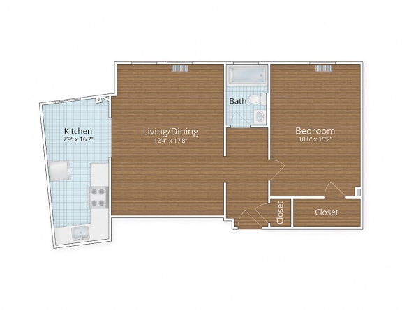 Washington, DC Studio, 1 & 2-Bedroom Apartments | Chalfonte