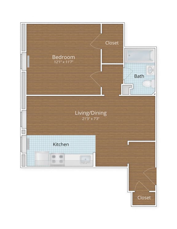 Washington, DC Studio, 1 & 2-Bedroom Apartments | Chalfonte