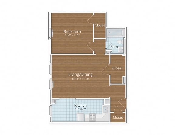 Washington, DC Studio, 1 & 2-Bedroom Apartments | Chalfonte
