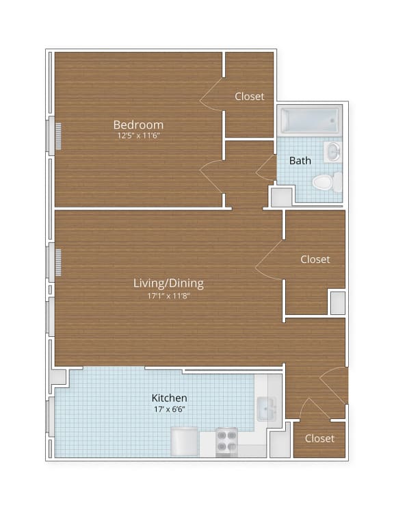 Washington, DC Studio, 1 & 2-Bedroom Apartments | Chalfonte