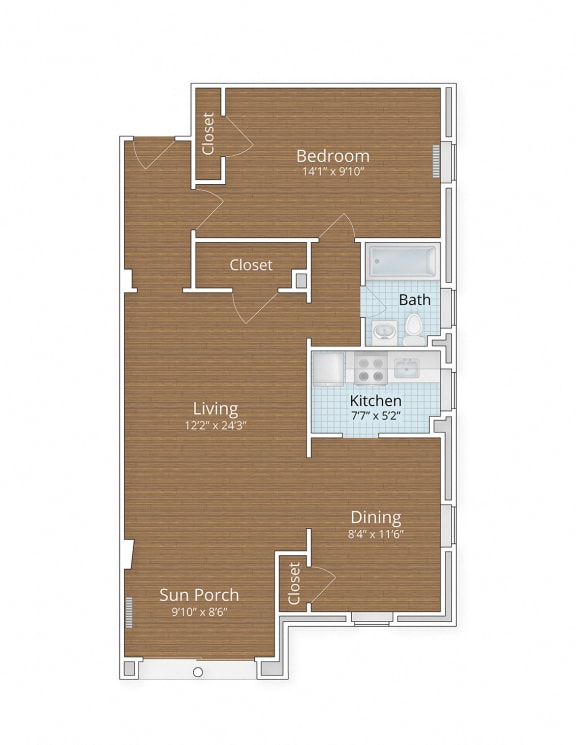 Washington, DC Studio, 1 & 2-Bedroom Apartments | Chalfonte