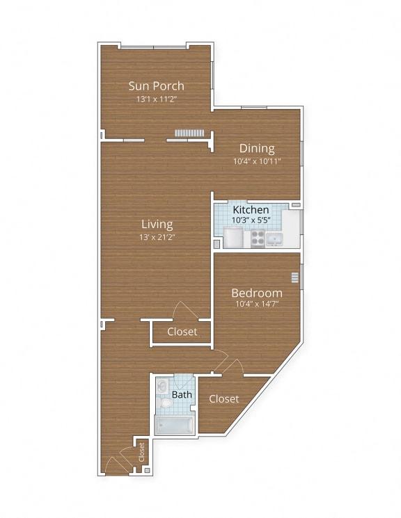 Washington, DC Studio, 1 & 2-Bedroom Apartments | Chalfonte