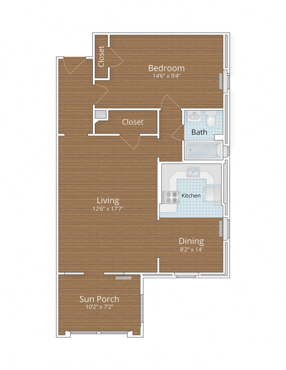 Washington, DC Studio, 1 & 2-Bedroom Apartments | Chalfonte