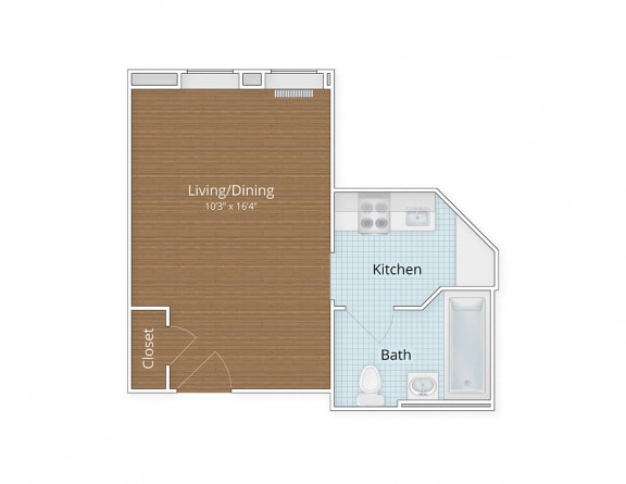 Washington, DC Studio, 1 & 2-Bedroom Apartments | Chalfonte