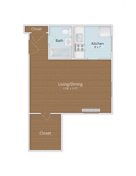 Washington, DC Studio, 1 & 2-Bedroom Apartments | Chalfonte