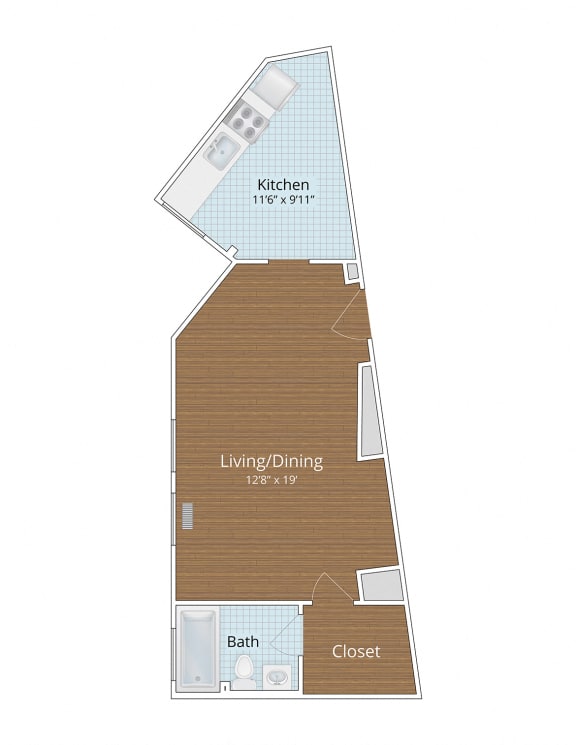 Washington, DC Studio, 1 & 2-Bedroom Apartments | Chalfonte