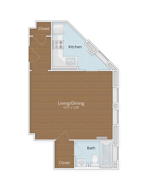 Washington, DC Studio, 1 & 2-Bedroom Apartments | Chalfonte