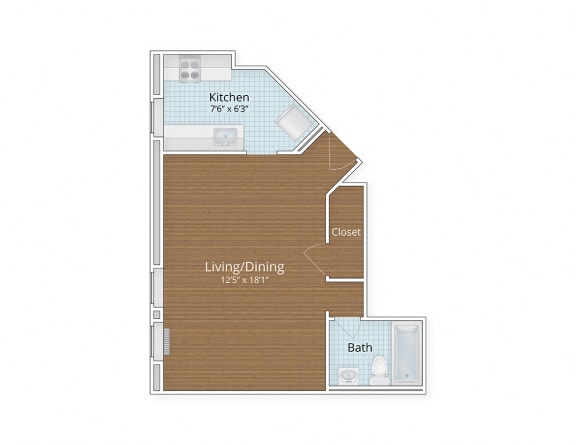 Washington, DC Studio, 1 & 2-Bedroom Apartments | Chalfonte