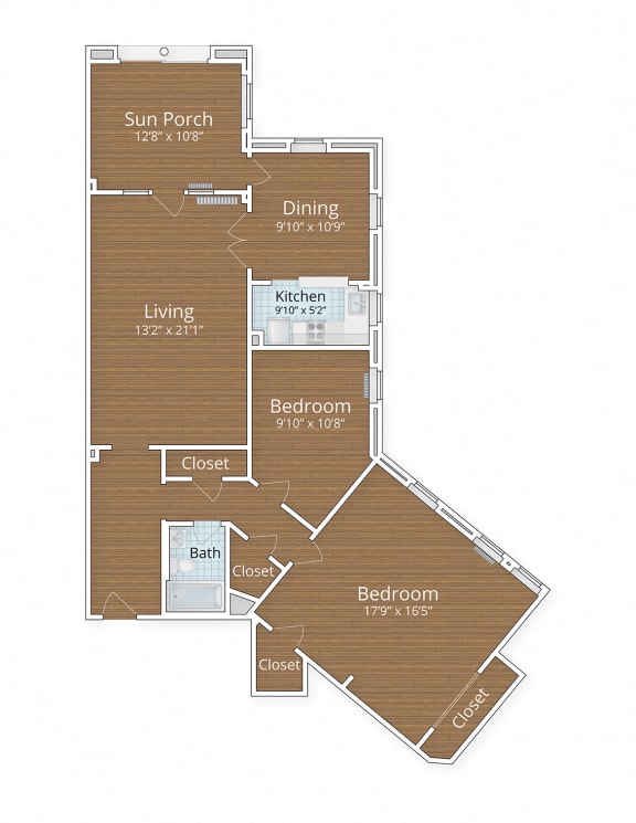 Washington, DC Studio, 1 & 2-Bedroom Apartments | Chalfonte