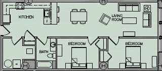 Floor Plans of Stone Center Lofts in Wheeling, WV