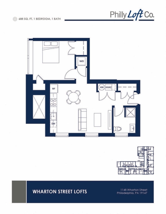Floor Plans of Wharton Street Lofts in Philadelphia, PA