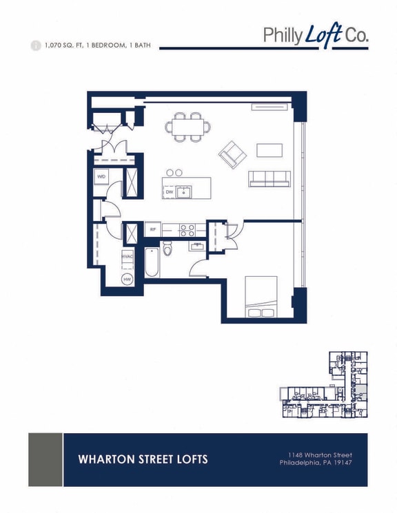 Floor Plans of Wharton Street Lofts in Philadelphia, PA