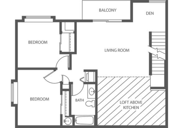 Floor Plans of Parkside Apartments in Hales Corners, WI