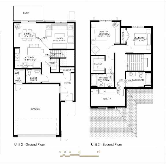 Floor Plans of Village Commons in Savage, MN
