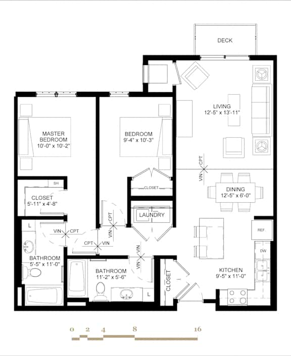 Floor Plans of Village Commons in Savage, MN